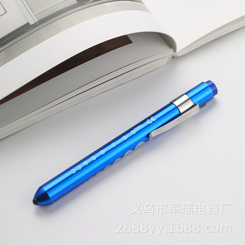 Фонарик-ручка для осмотра ушей и глаз, белый/желтый свет, LED-фонарик для осмотра ротовой полости и зрачков YL ручка