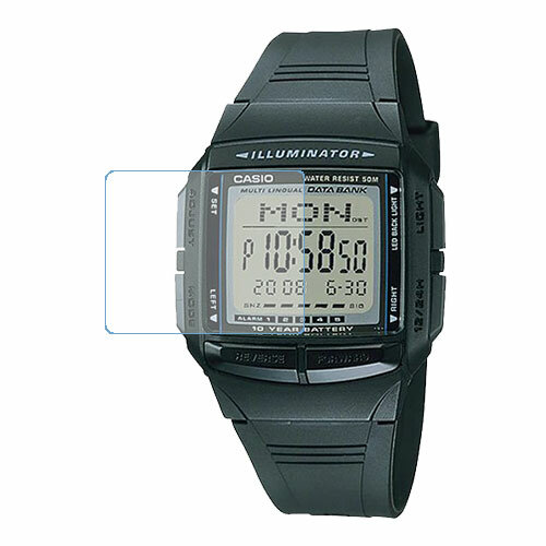 Скрин Мобайл защитный экран для часов Casio DB-36-1AV из нано стекло 9H