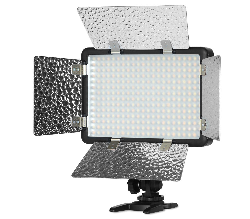 Осветитель Godox LF308BI, светодиодный, 3300-5600К, 18 Вт, функция вспышки, питание от аккумулятора