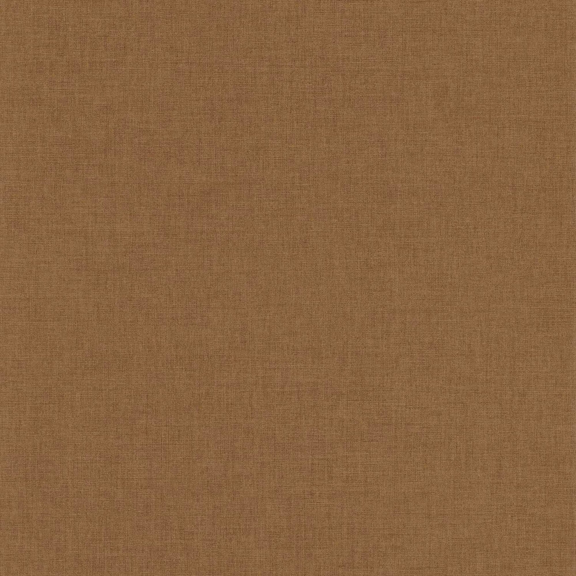 Коричневые однотонные обои Caselio linen 103222042 моющиеся ширина 53 см Франция