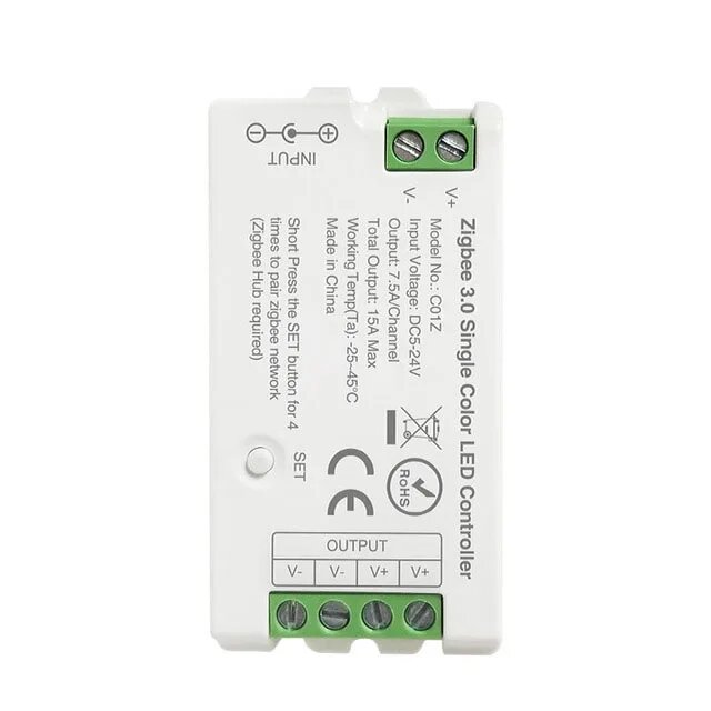 RGB контроллер Xnbada C01Z/C02Z Zigbee Белый, C01Z