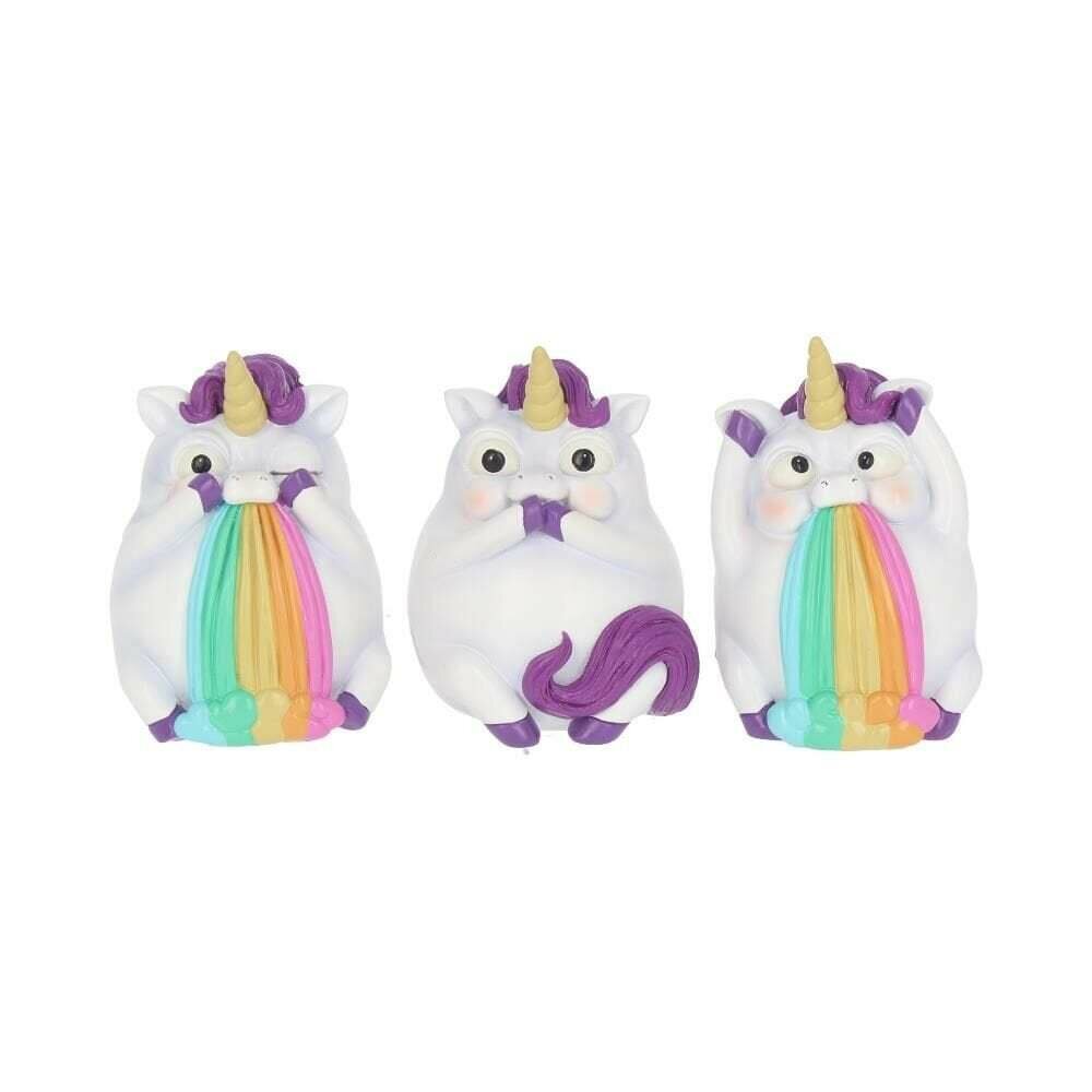 Статуэтки Единороги "Три мудрых пукикорна"