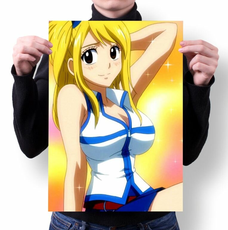 Плакат Хвост Феи, Fairy Tail №16, А3