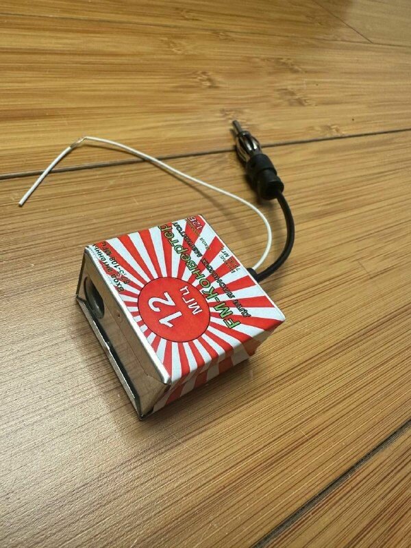 FM-Конвертер адаптер укв для японских магнитол (с 2015 года) 12МГц