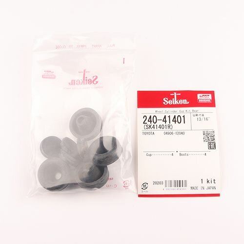 Ремкомплект рабочего тормозного цилиндра 240-41401 Seiken 13/16", 04476-12040 Toyota Corona, AT140/ CT140/ CT147/ KT147/ ST140/ TT142/ TT147