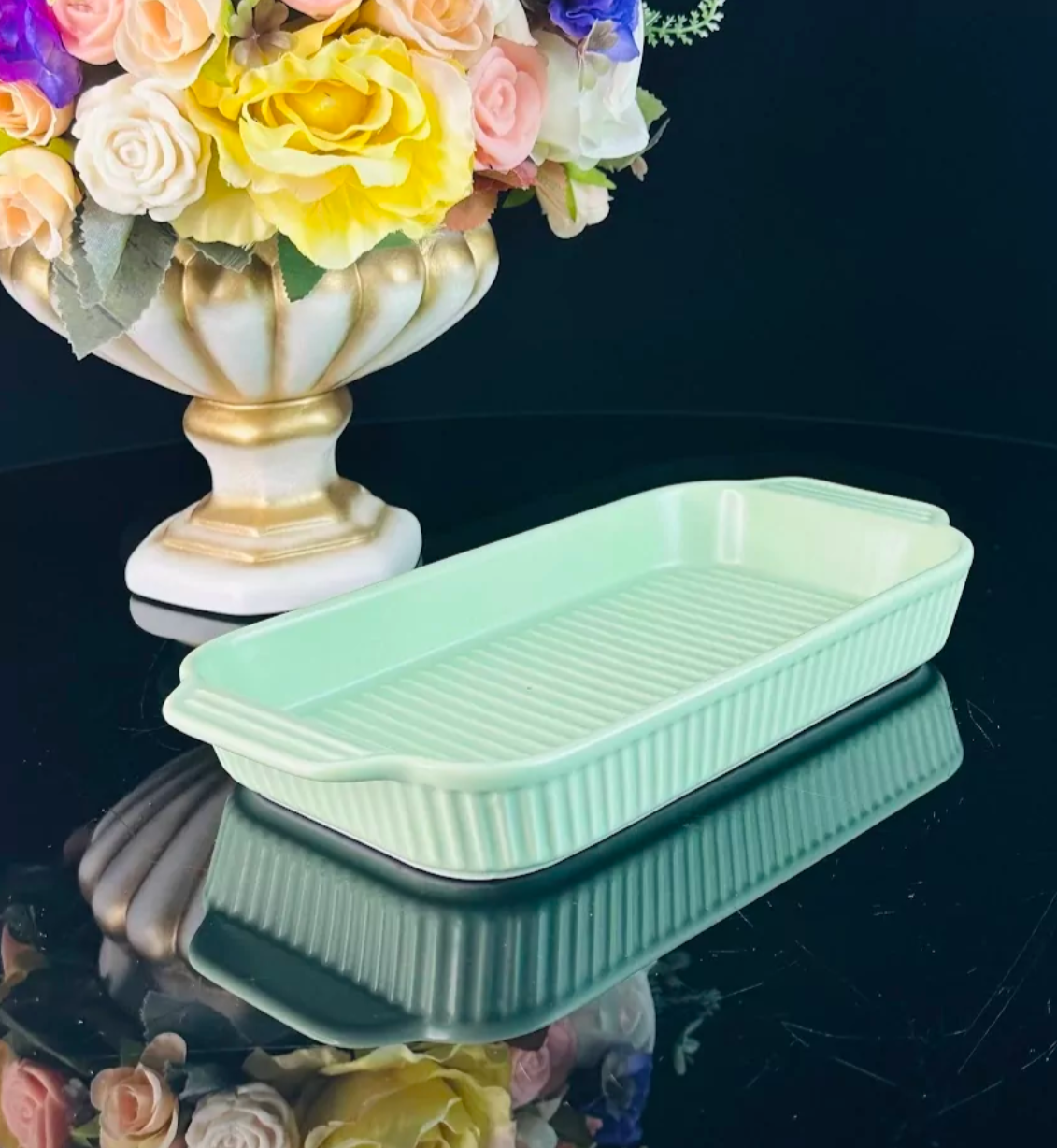 Прямоугольное блюдо для запекания 30,5см Фарфор 205-787 118-205-787