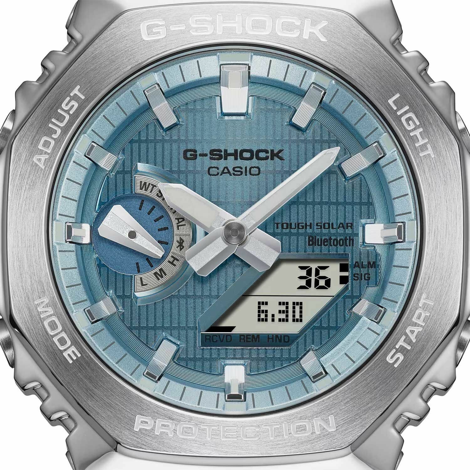Наручные часы CASIO G-Shock, голубой, — фото 1