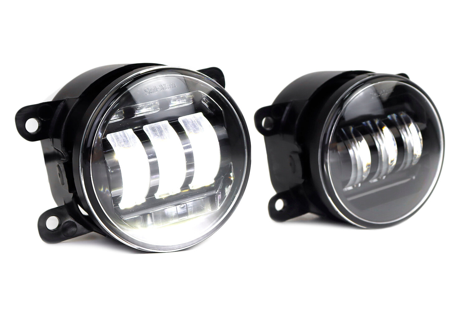 Диодные ПТФ Sal-Man 30W для Лада Гранта FL, Лада Веста, Икс Рей, Ларгус FL, Нива Урбан, Рено