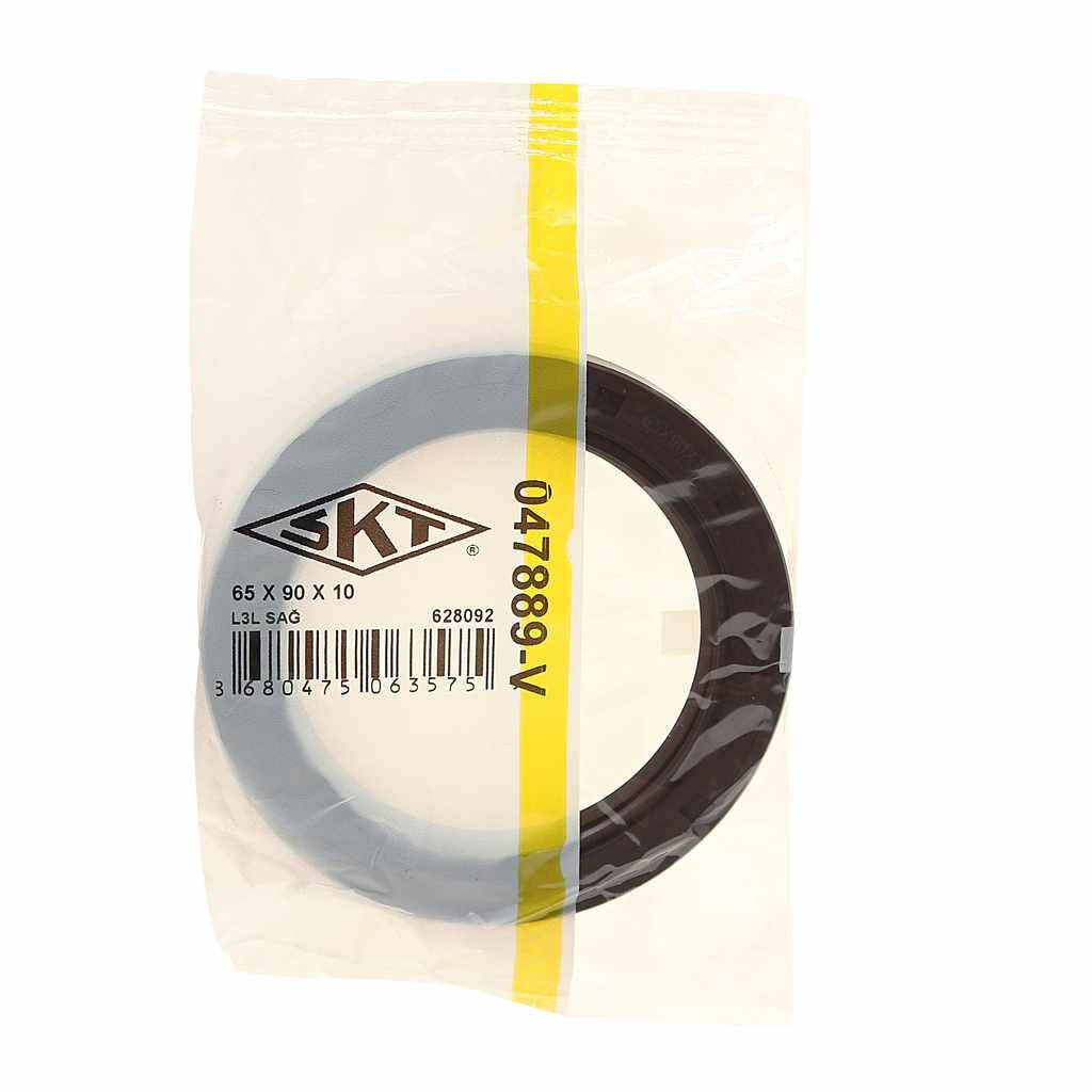 Сальник коленвала Д-260, Д-65 передний 1.2-65х90х10, 047889-V, SKT