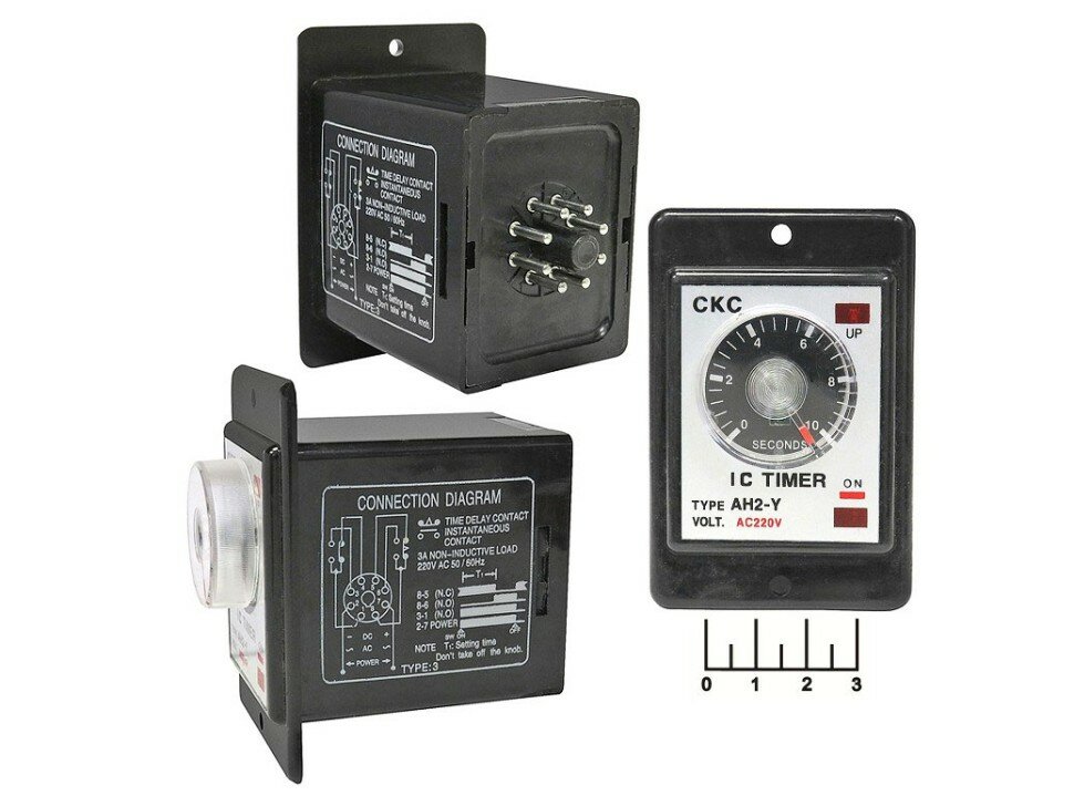 Реле ~220V AH2-Y 0-10сек