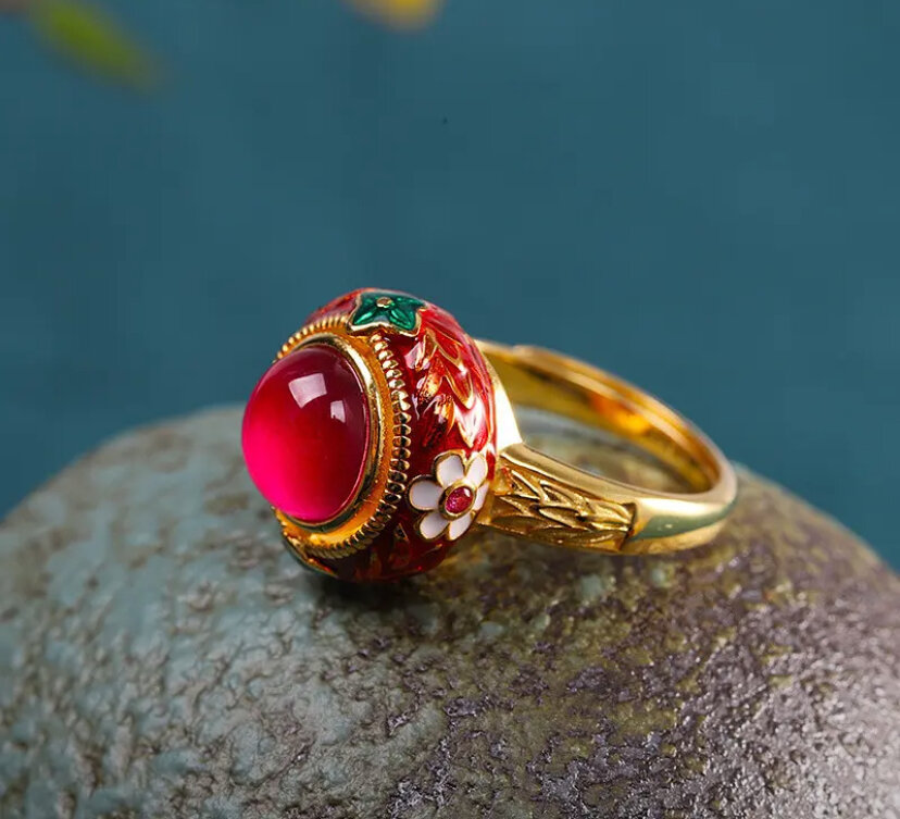 Кольцо, корунд синтетический