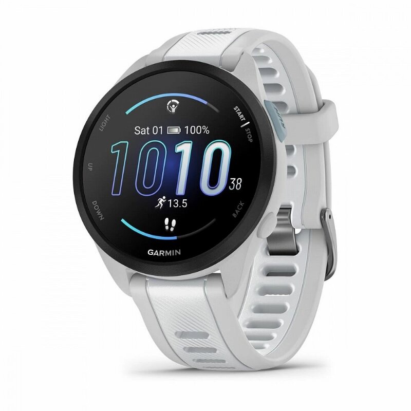 Умные часы Garmin Forerunner 165, (0100286321), White, белый