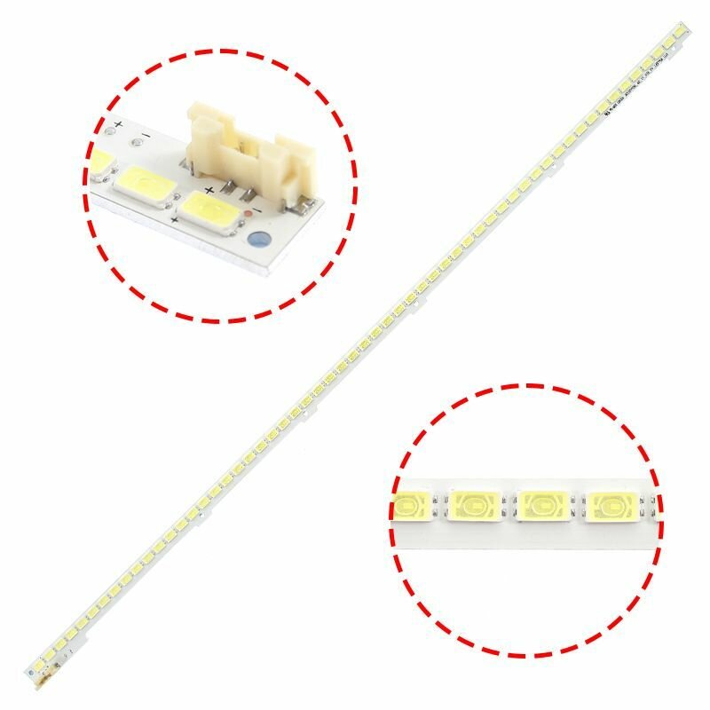 Подсветка 2011SVS32-4K-V1-1СН-РV-LЕFТ58-1116 для ТВ Samsung UE32D4000NW, UE32D4003BW, UE32D4010NW, UE32D4020NW (комплект, 1 шт)