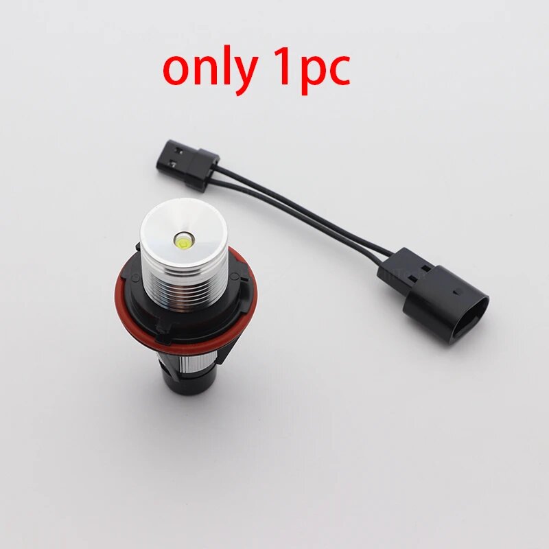 Яркие светодиодные габаритные лампы Angel Eyes 20 Вт для BMW E87 E39 M5 E60 E61 E63 E64 M6 E65 E66 E83 X3 E53 X5 2000-2008