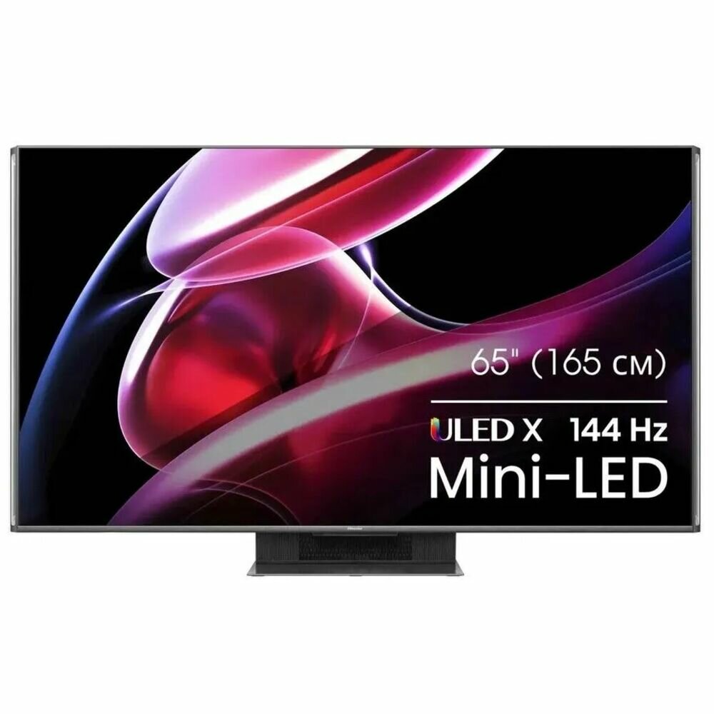 Телевизор 65" (164см), Hisense 65U8NQ (4K Ultra HD 3840x2160, Smart TV) темно-серый