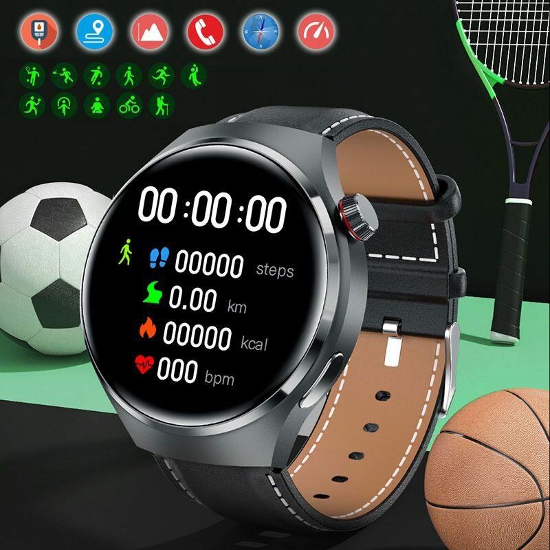 Умные часы для мужчин, Мужские наручные часы, GPS-трекер, аккумулятор 300 мАч, сверхдлинный режим ожидания, Bluetooth-вызов