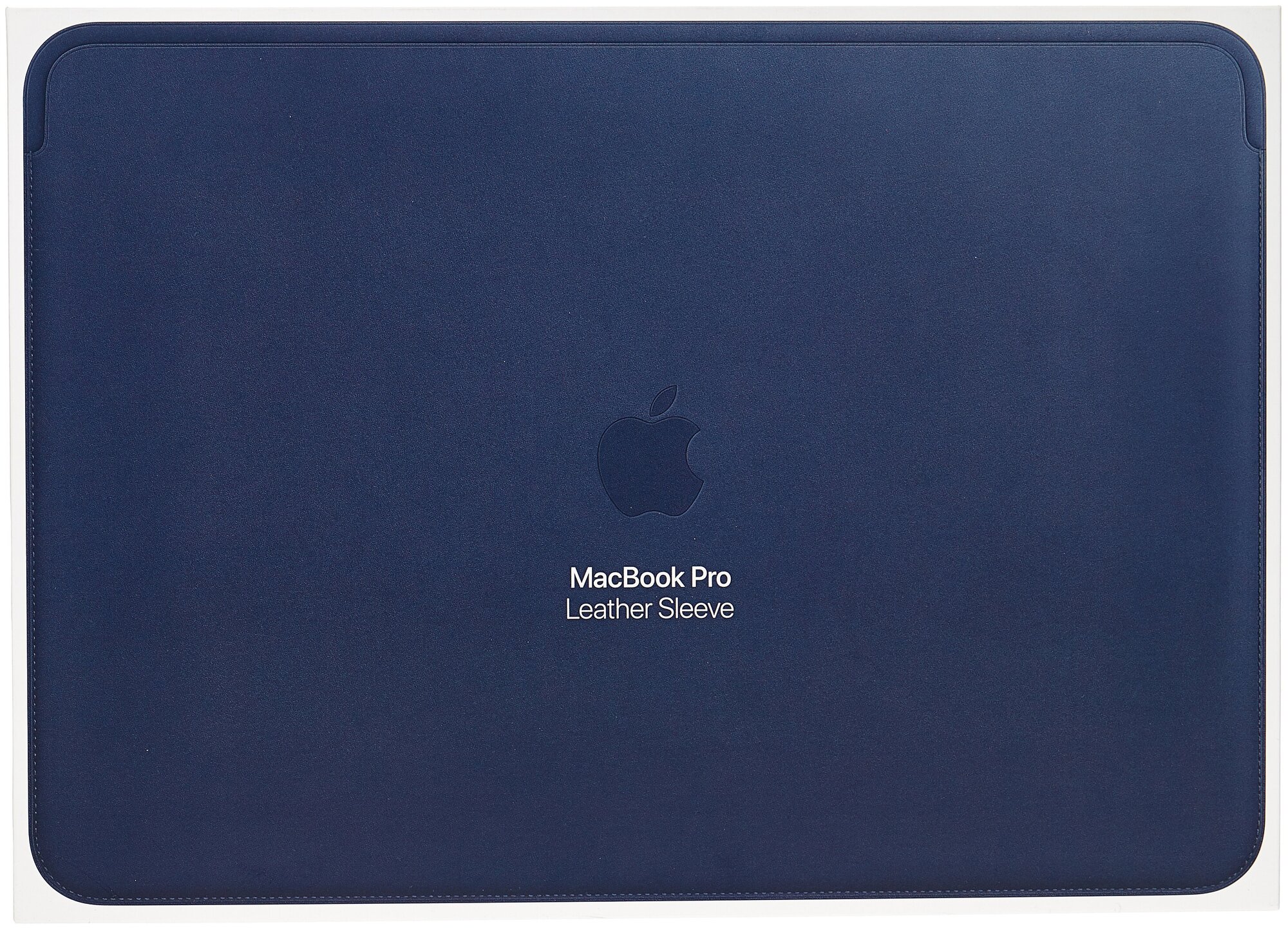 Чехол Apple MacBook Pro 15 with Thunderbolt 3 (USB-C) Leather Sleeve Midnight Blue MRQU2ZM/A