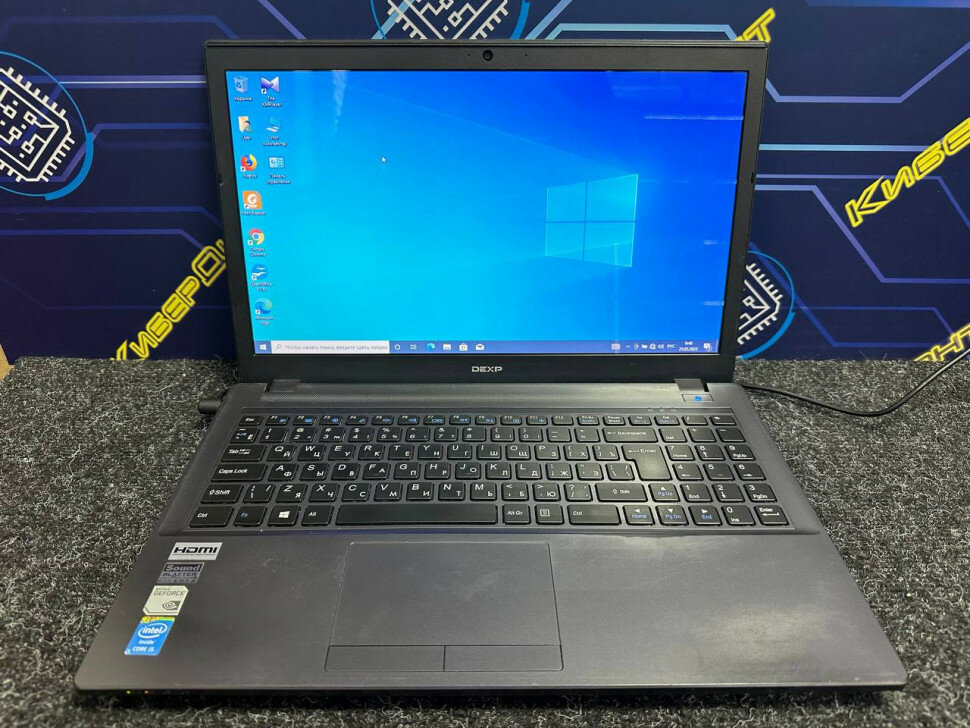 Ноутбук Dexp Atlas H155 15.6" (i5-4210M, 16GB, SSD128, HDD500, GF 840M 2GB)