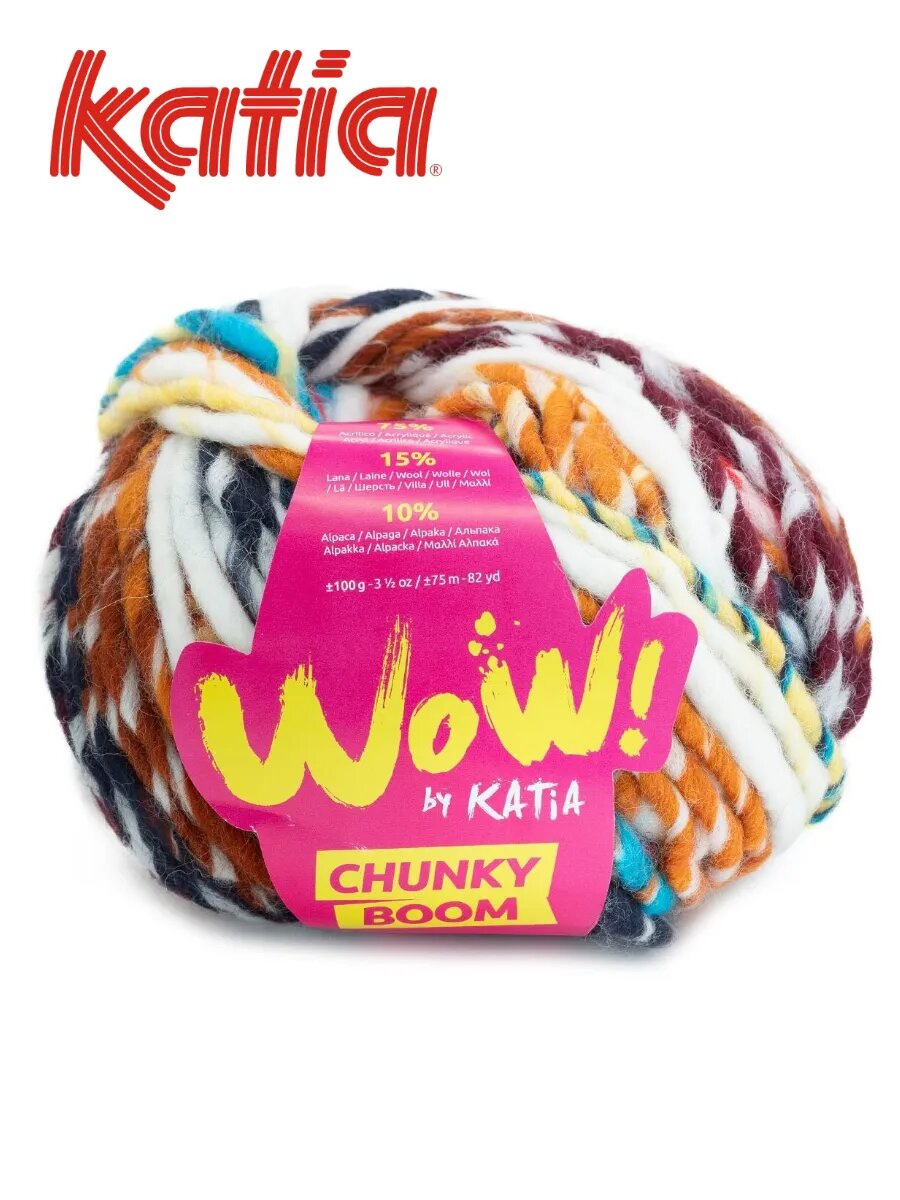 WOW! Chunky Boom multicolor 301 ( 1 моток )