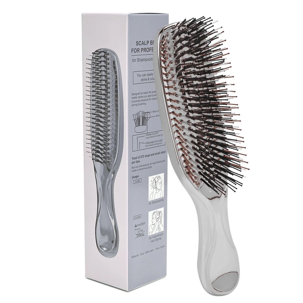 Массажная расческа Scalp Brush для профессионалов, цвет B