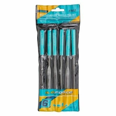 Набор надфилей разнопрофильных 180мм ILOforce, 6 предметов