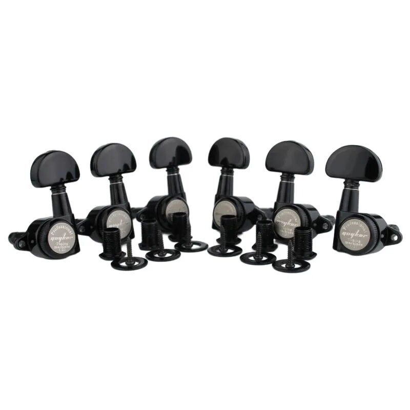 GUYKER 3R3L Тюнеры для гитары Черный, BK