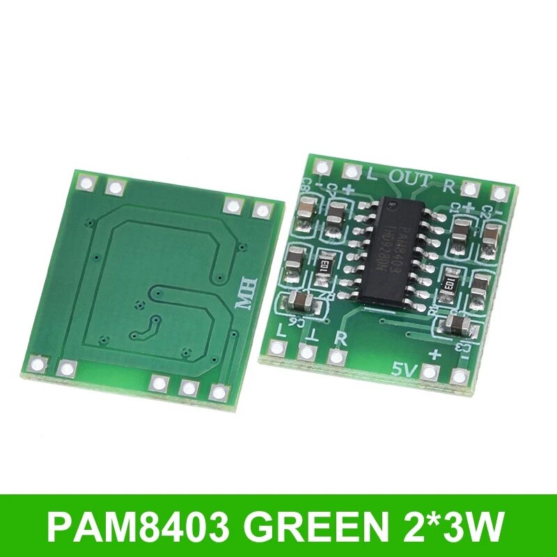 PAM8403 Green усилитель 2*3W, 3шт
