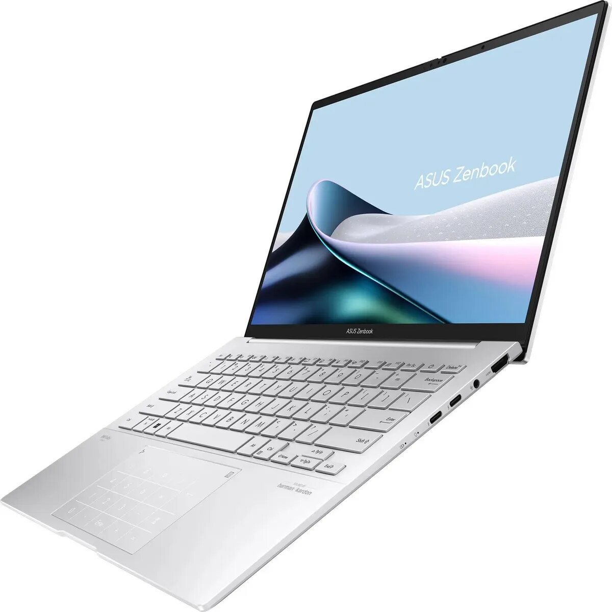 Ультрабук Asus ZENBOOK 14 OLED UX3405Ca-QL549 90NB14W4-M00T90 (Core Ultra 5 4300 MHz (225H)/16384Mb/512 Gb SSD/14"/1920x1200/Нет (Без ОС))