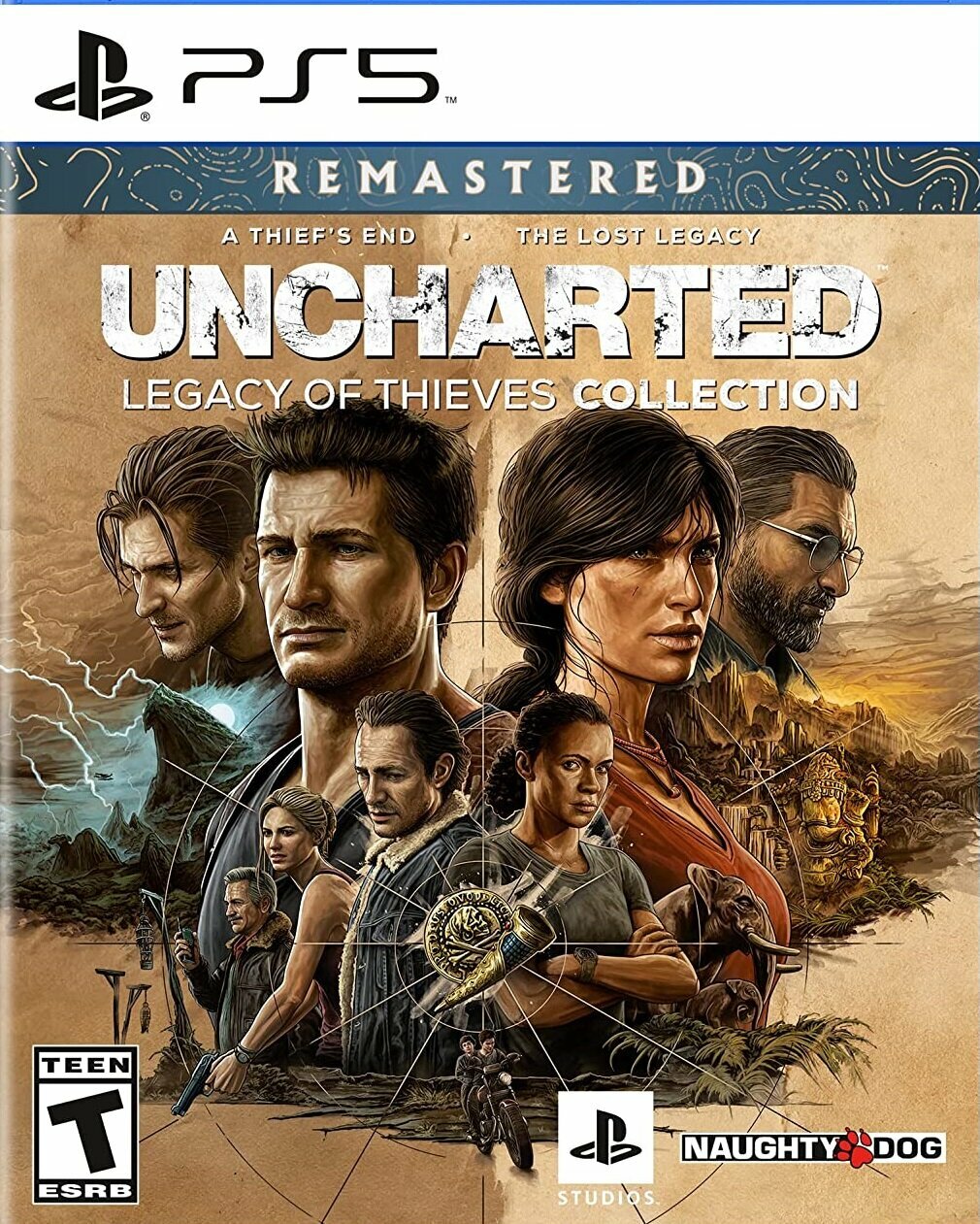 Uncharted: Наследие воров. Коллекция (Legacy of Thieves Collection) (Русская версия) (PS5)
