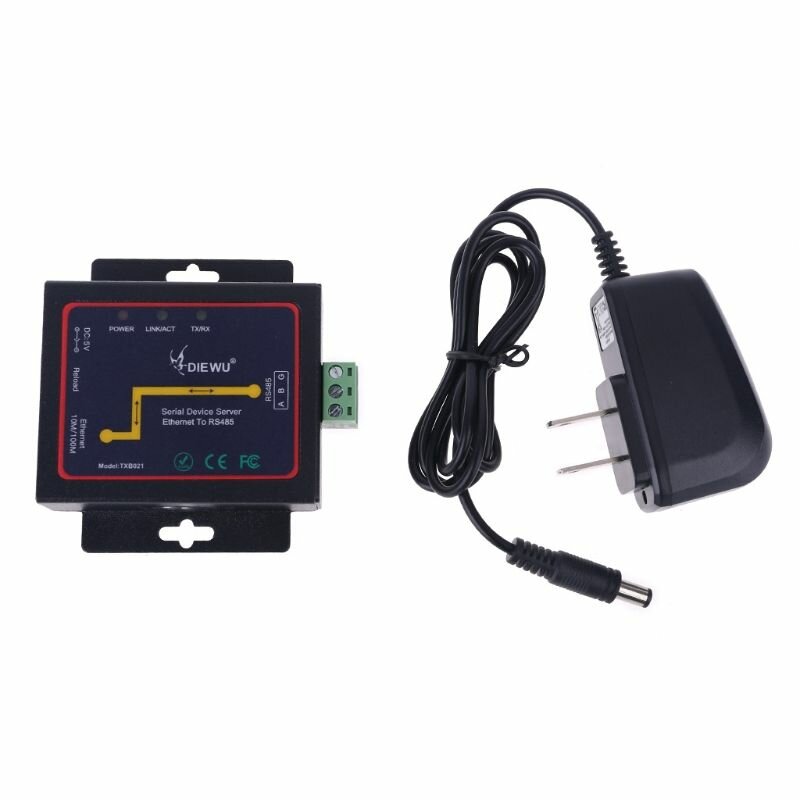 Последовательный сервер RJ45 в RS485 LAN Модуль преобразователя Ethernet со встроенной веб-страницей