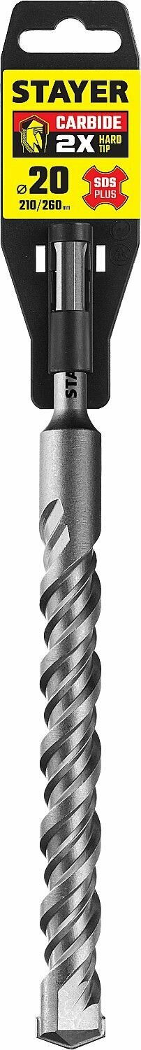 Бур по бетону STAYER, SDS-plus, 20 x 260 мм, professional 2930-260-20_z02