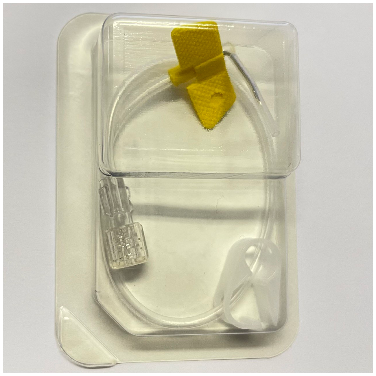 Perouse Medical Polyperf Игла Губера с крыльями и удлинителем 22G х 15 мм (10шт)