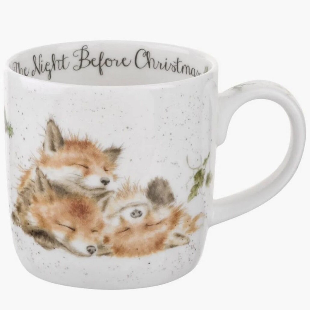 Кружка Royal Worcester Wrendale Designs The Night Before Christmas / Foxes MMME5629-XT-1