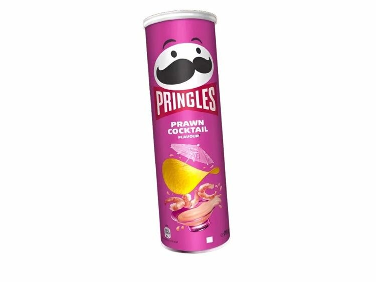 Чипсы Pringles Prawn Coctail/Коктейль из креветок 165 гр.