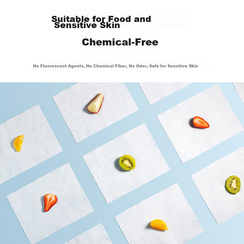 Kaili Soft Cotton Wipes, Thick Facial Cleansing Wipes, Disposable Wet And Dry Face Towels, Durable And Flexible, 80 Sheets/roll