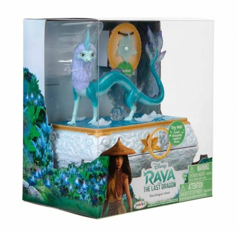 Музыкальная шкатулка с драгоценностями Райя и последний дракон Raya and the last dragon
