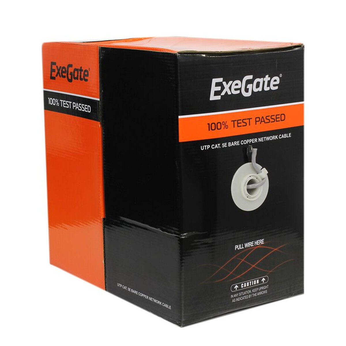 Кабель сетевой Exegate EX256748RUS, для использования внутри помещения, 305 м