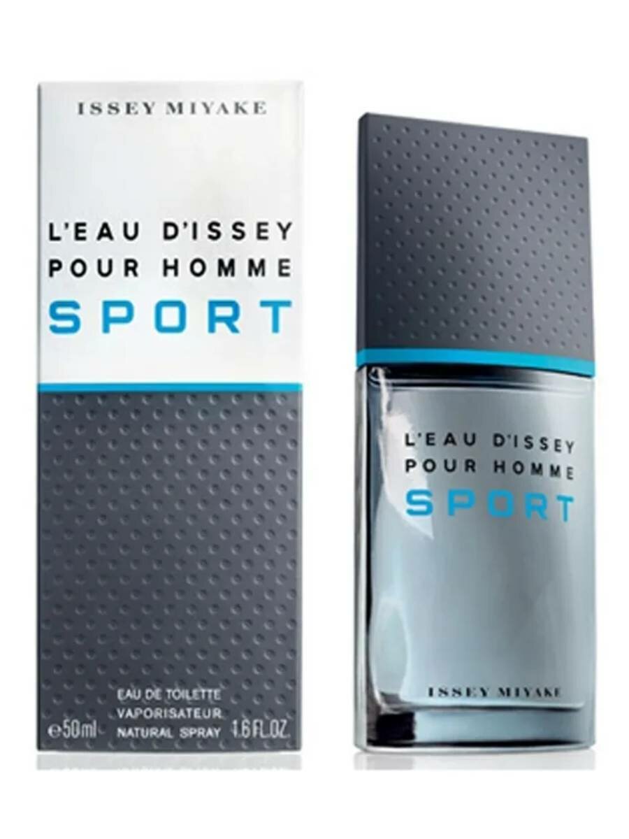 Туалетная вода Мужская Issey Miyake L'Eau D'Issey Pour Homme Sport (edt) 50мл