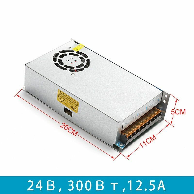 Универсальный импульсный блок питания 24B 12.5A 300Вт