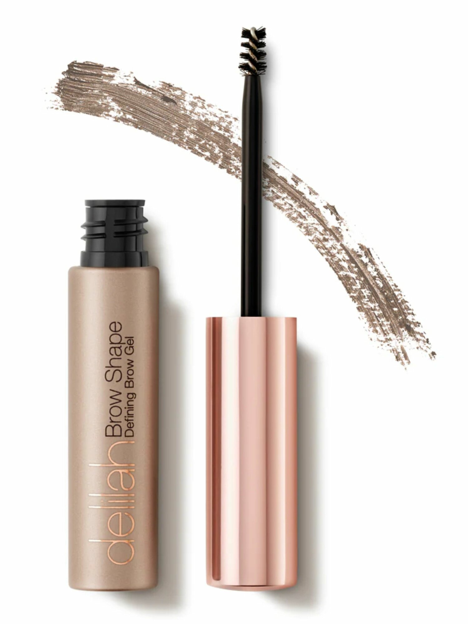 Гель для бровей Delilah Brow Shape (Ash) для укладки бровей, оттенок Ash