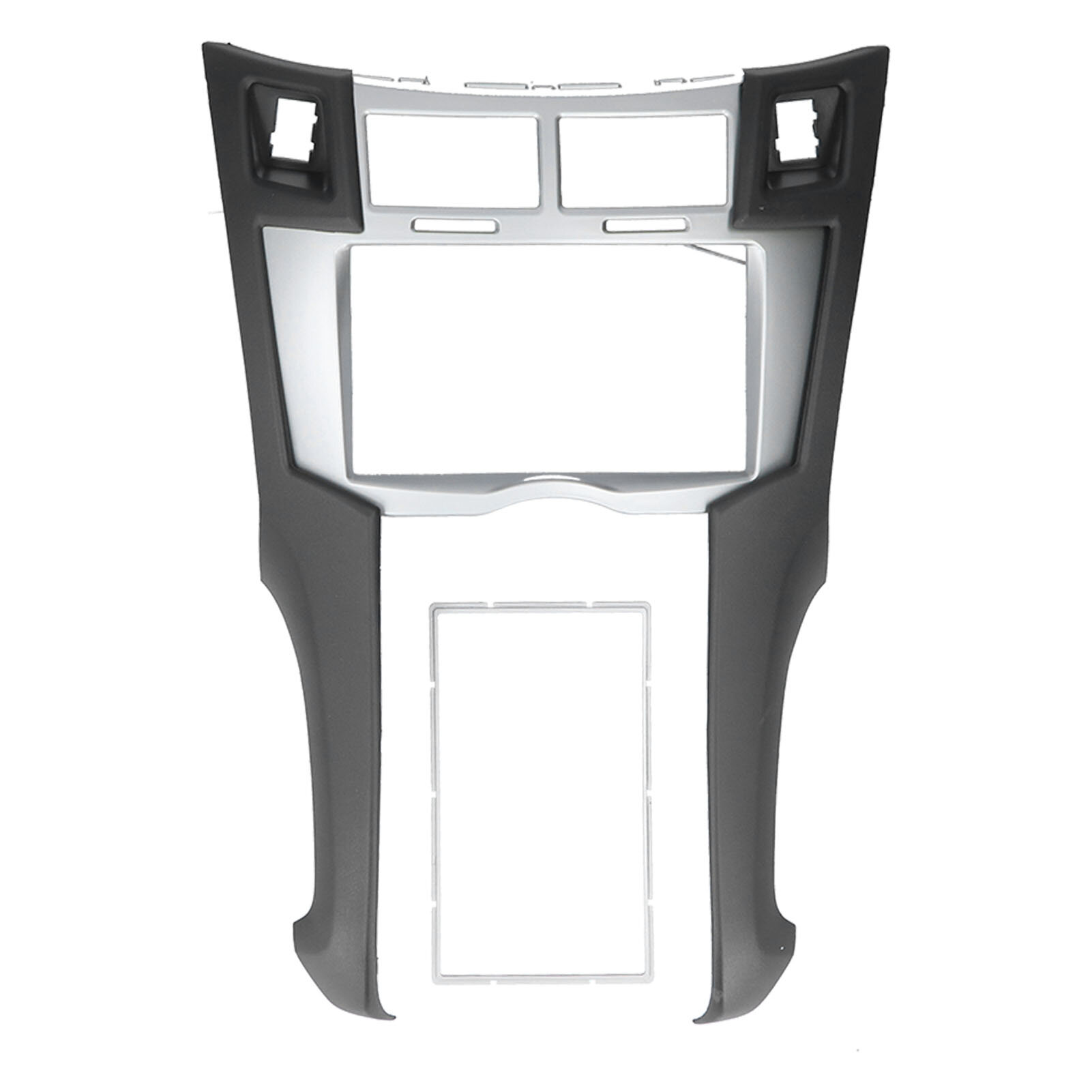 Комплект приборной панели 2DIN с декором для автомагнитолы подходит для Toyota Yaris/Vitz/Platz 2005-2011.