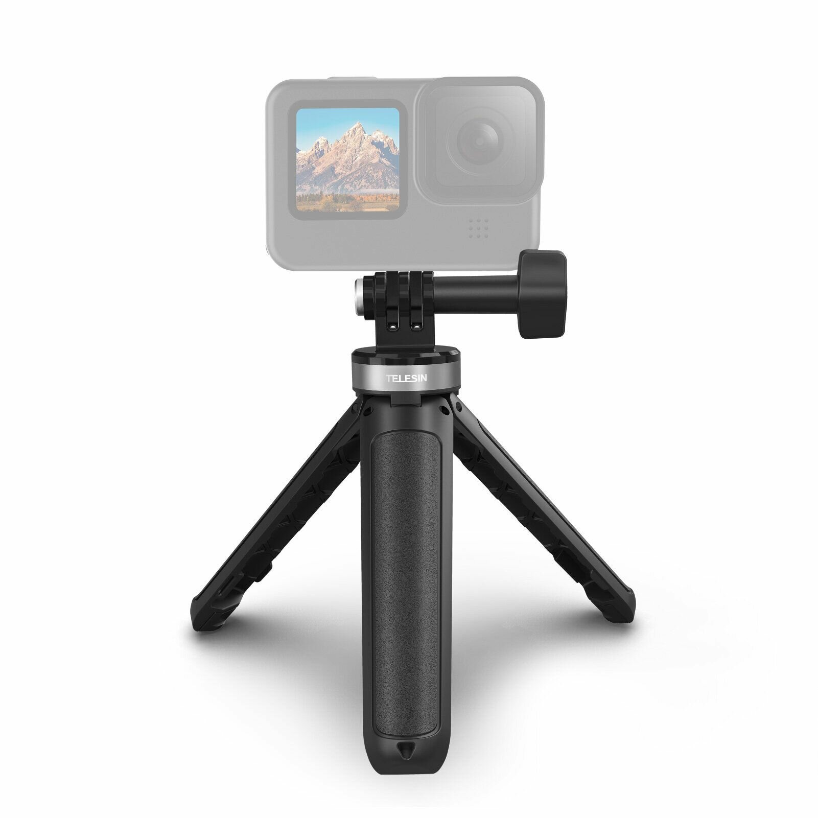 Мини-экшн-камера, выдвижная палка для селфи, портативный настольный штатив для фотосъемки, подставка