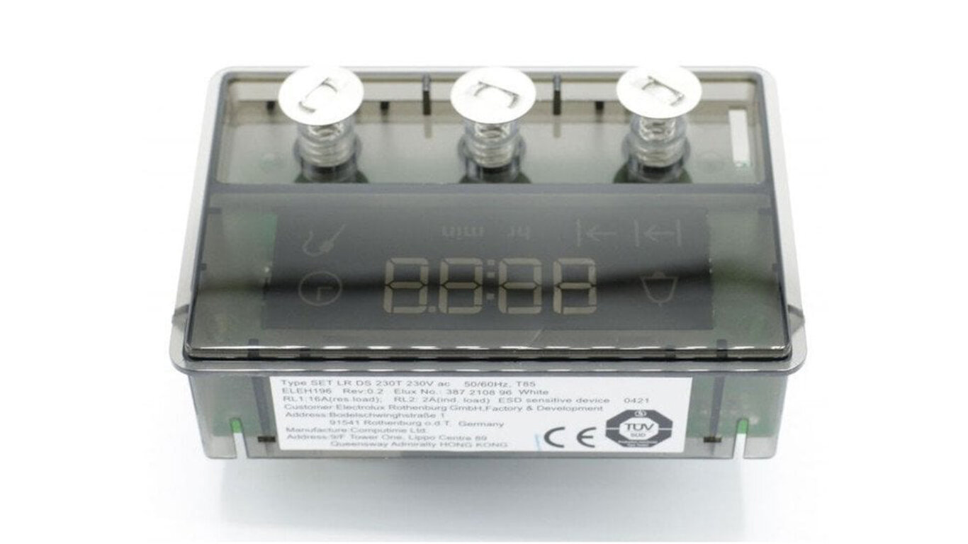 Электронный программатор для духового шкафа Electrolux Электролюкс 3872108968 (387 2108 96, EH19603705634, 20131118, снято с гарантийной техники)