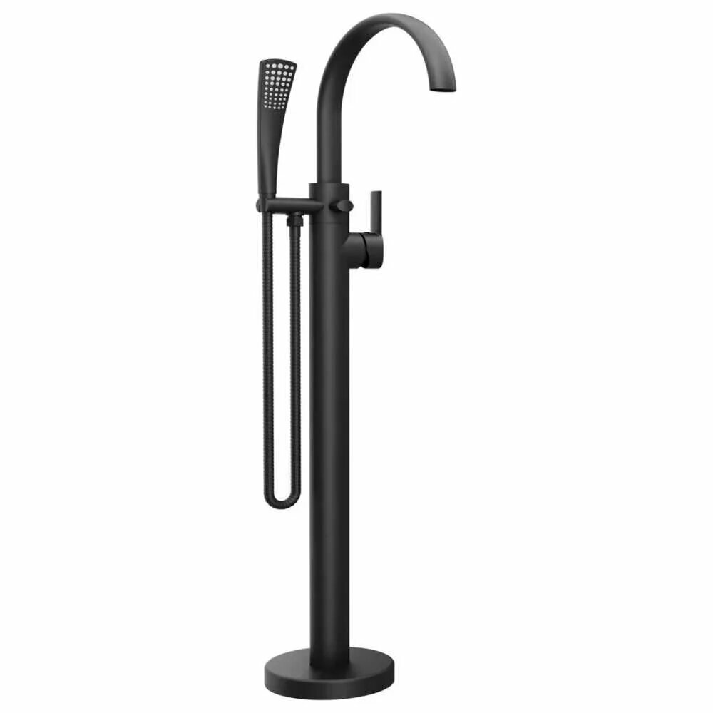 Смеситель напольный для ванны RAVAK FM 080.20BL черный + нужен R-box RB 07A.50 (X070427) X070435, Фиксация переключателя