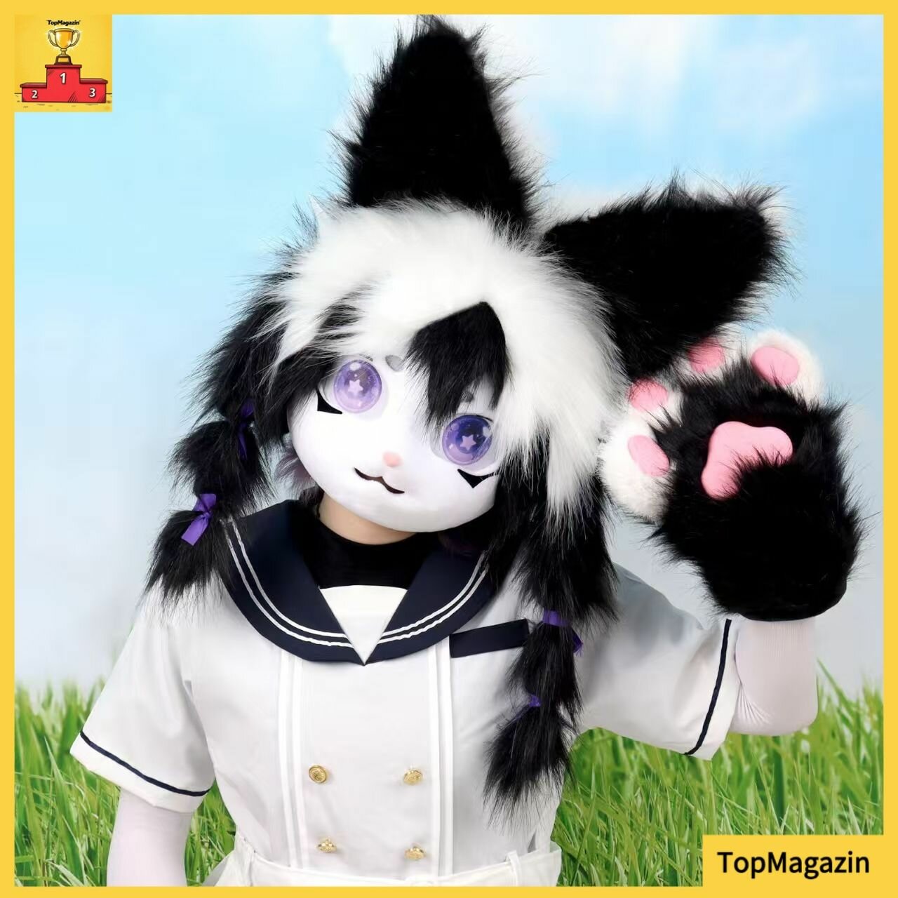 Фурри костюм-Фурри маска Фурри голова