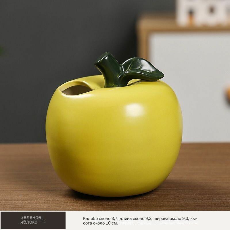 Керамическая гидропонная ваза-настольная в форме цветка-фрукта