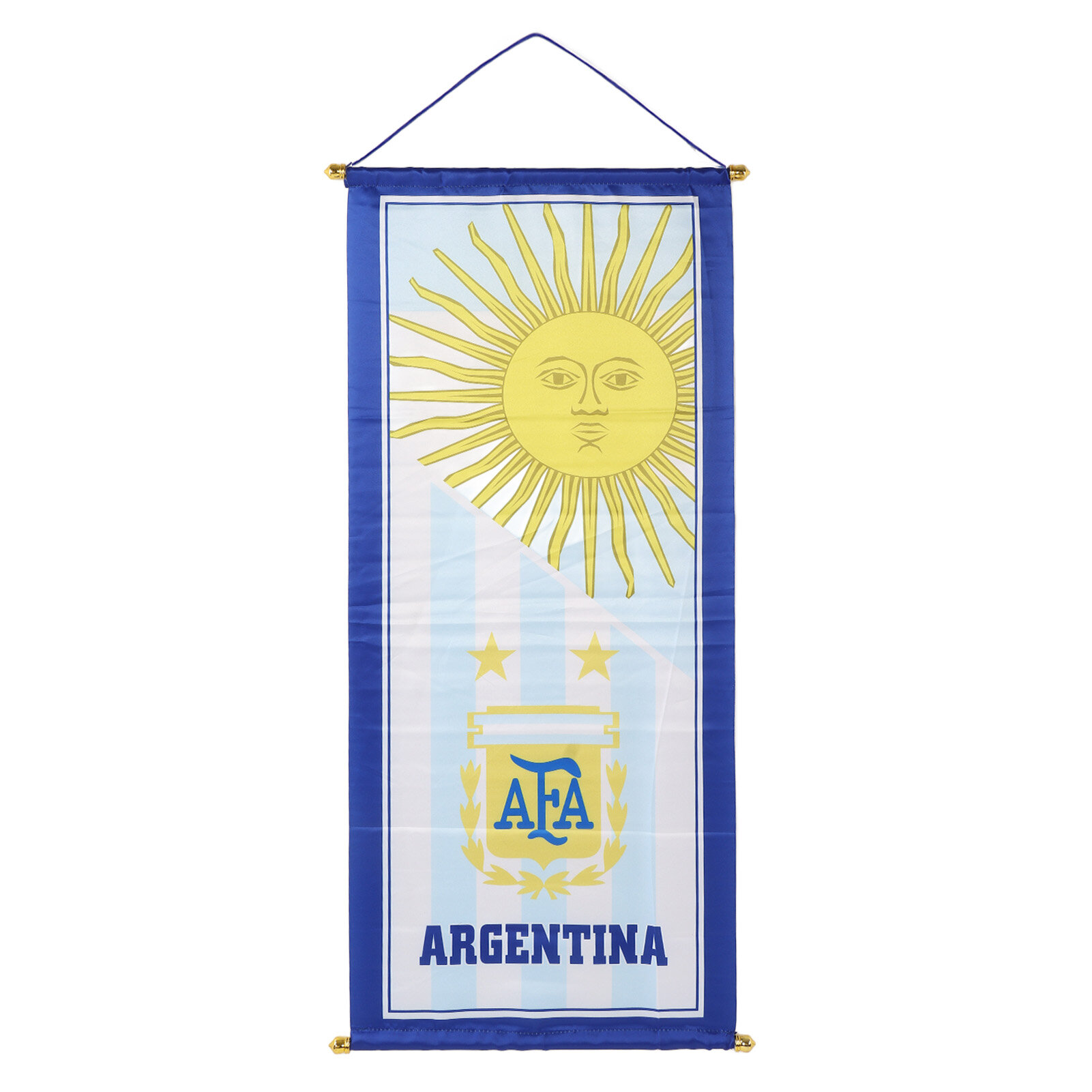 Футбольный флаг 2022 года. Болельщики развешивают флаги для украшения вестибюля сада, бара, школы, спортивного клуба.