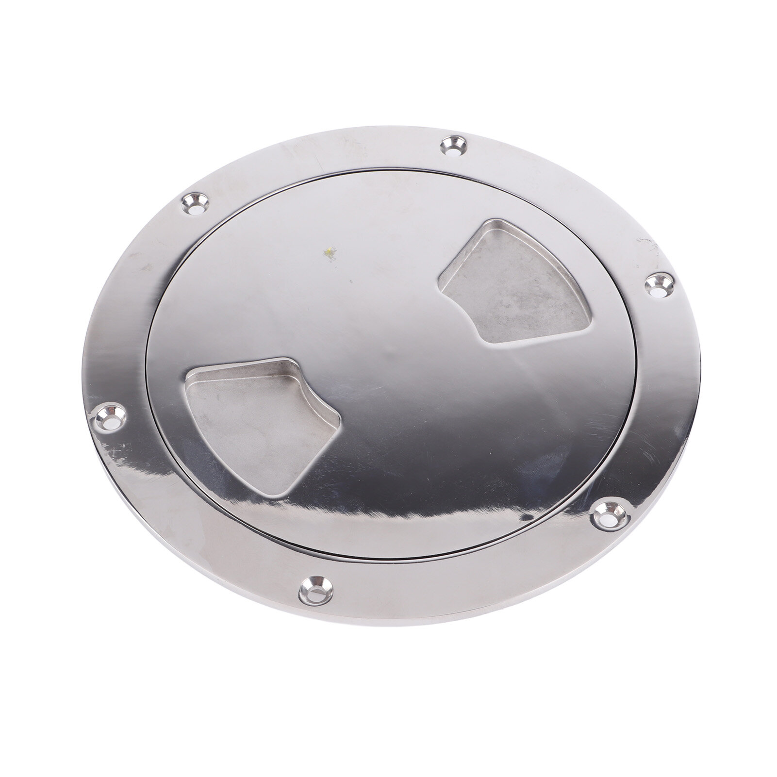 Круглая палубная пластина из нержавеющей стали 316, съемная смотровая пластина для морского катера, палубная пластина для доступа к лодке, автодому, 6 дюймов
