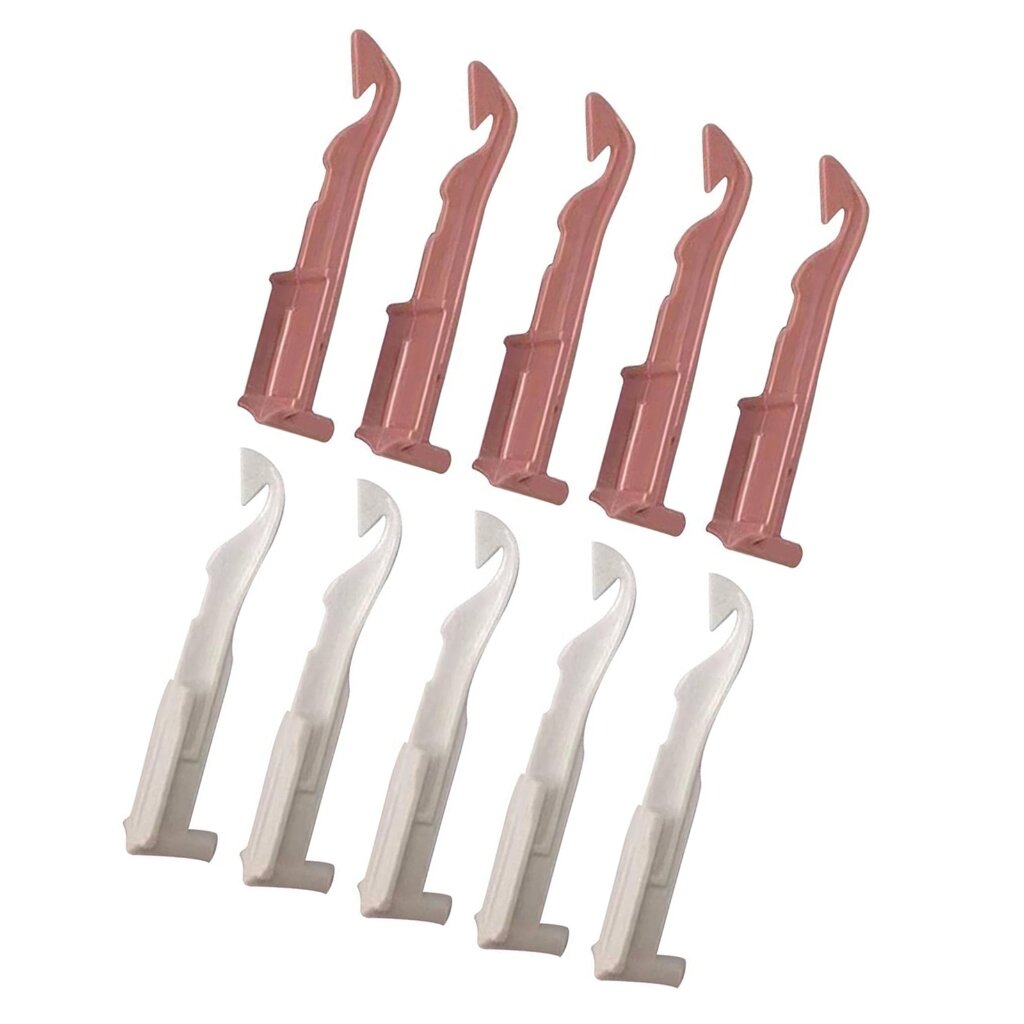 Цилиндрическая вязальная машина с ручным приводом, вязальная машина для вязания крючком -5 порошковых и 5 белых