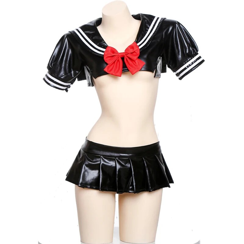 AniLV японская аниме школьная форма морячка полиэстер Черный, 19